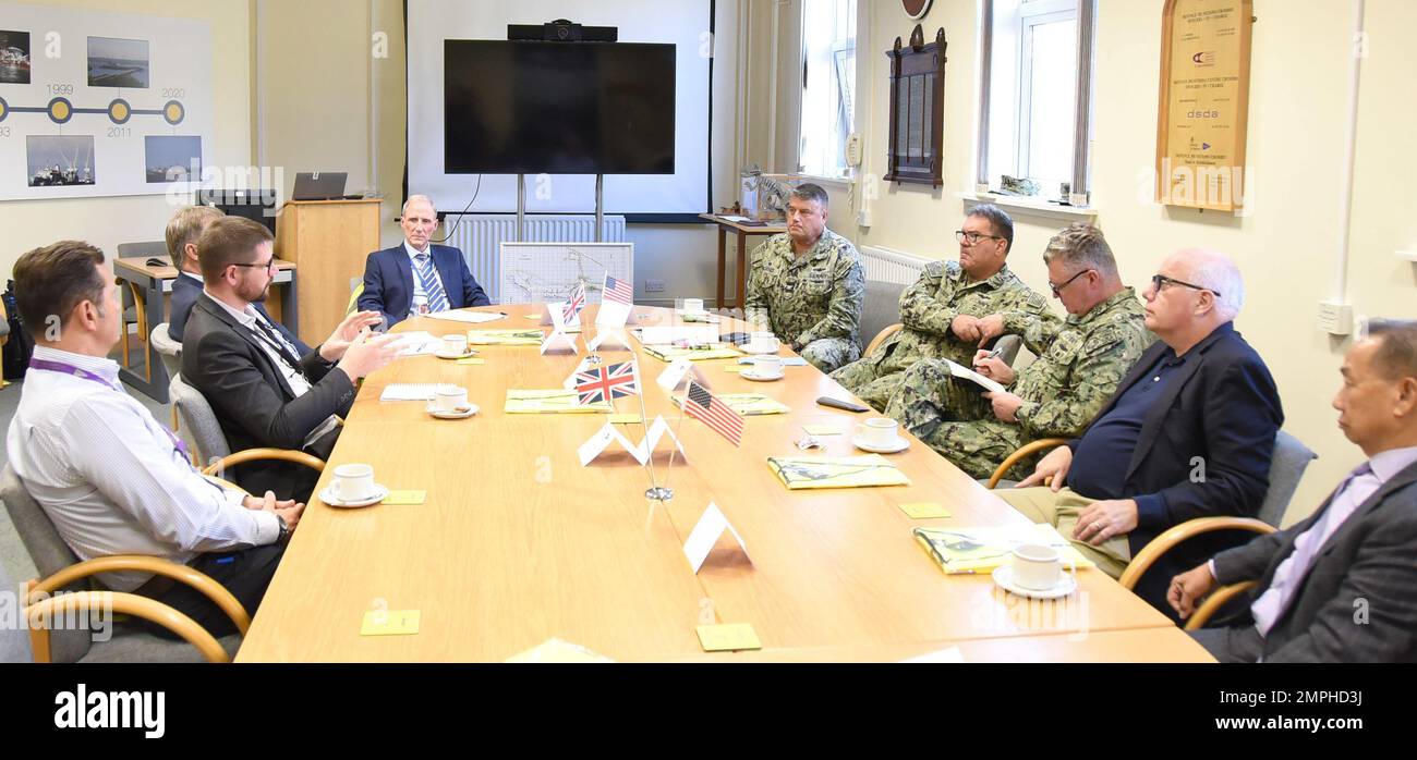 Rear Adm. Peter Stamatopoulos (fourth from right), Naval Supply Systems ...
