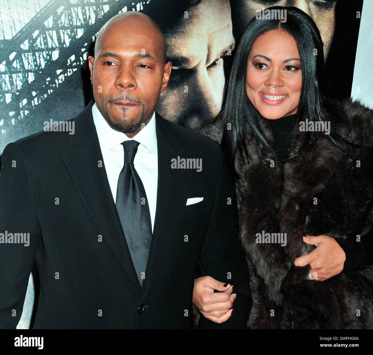 Antoine Fuqua and Lela Rochon walk the red carpet at the New York ...