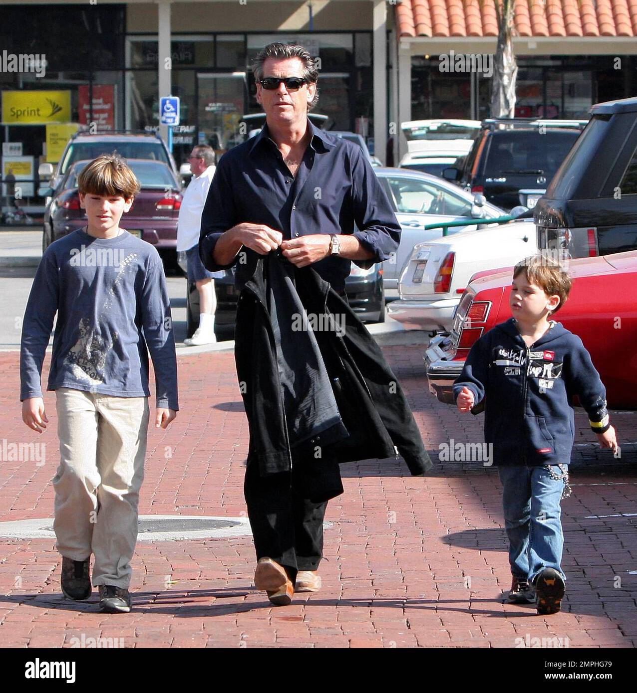 Pierce Brosnan is back to being a smooth operator. The now clean shaven ...