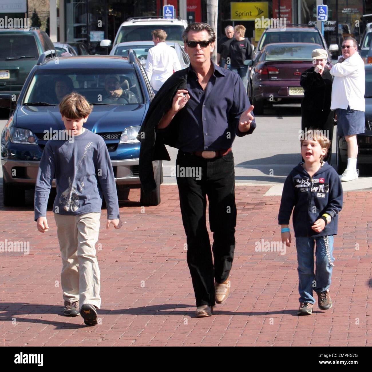 Pierce Brosnan is back to being a smooth operator. The now clean shaven ...