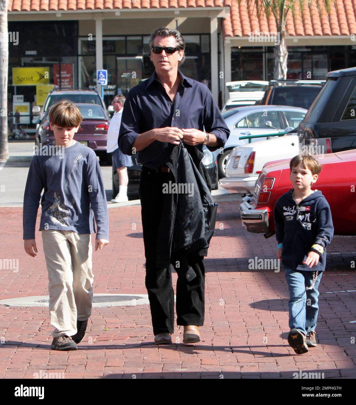 Pierce Brosnan is back to being a smooth operator. The now clean shaven ...