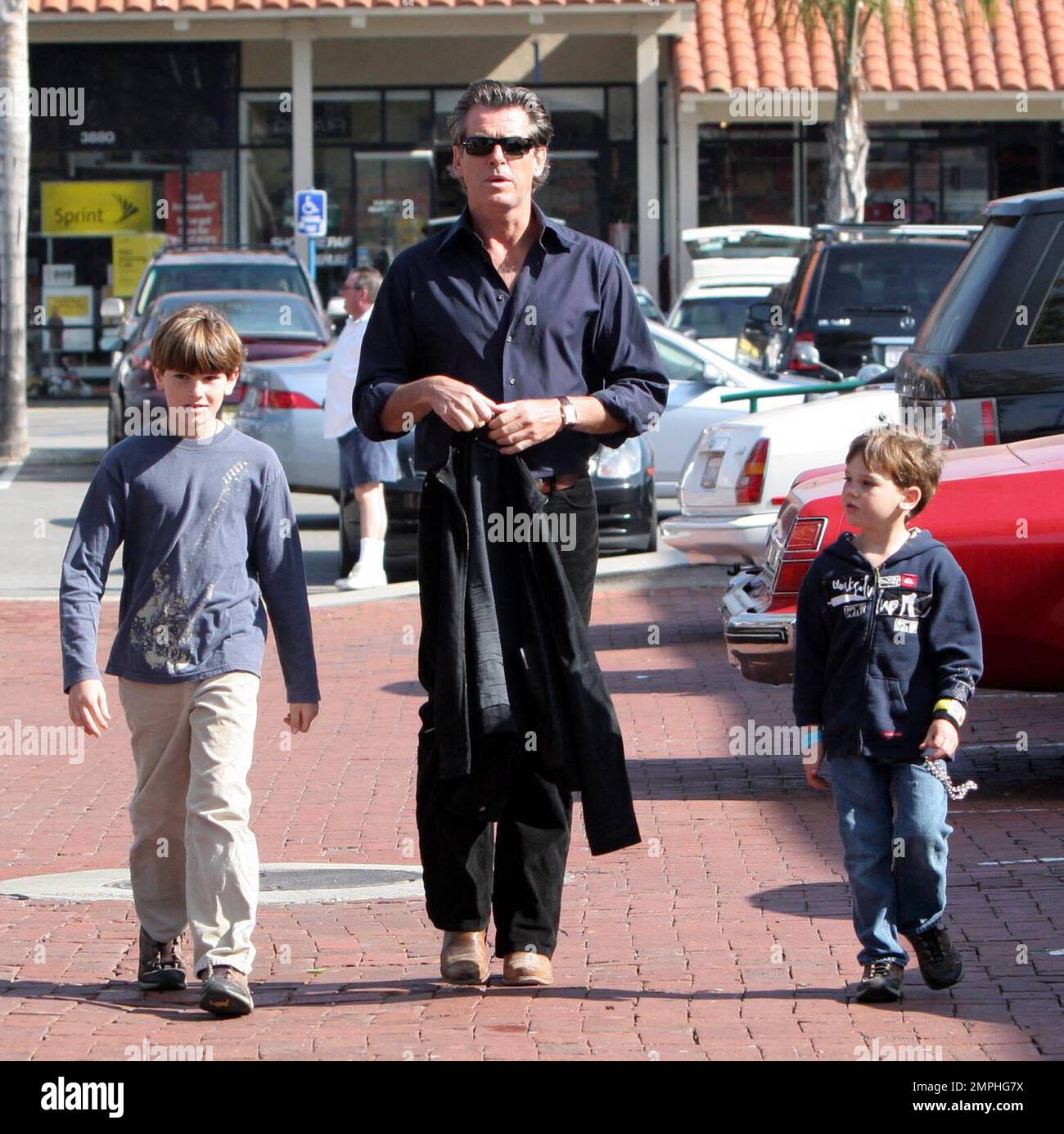 Pierce Brosnan is back to being a smooth operator. The now clean shaven ...