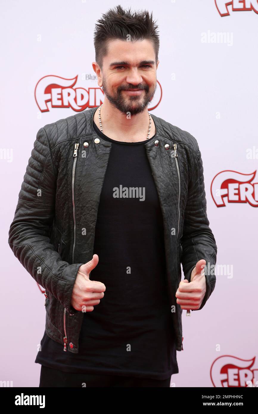 Juanes arrives at the LA Premiere of "Ferdinand" at the 20th Century ...