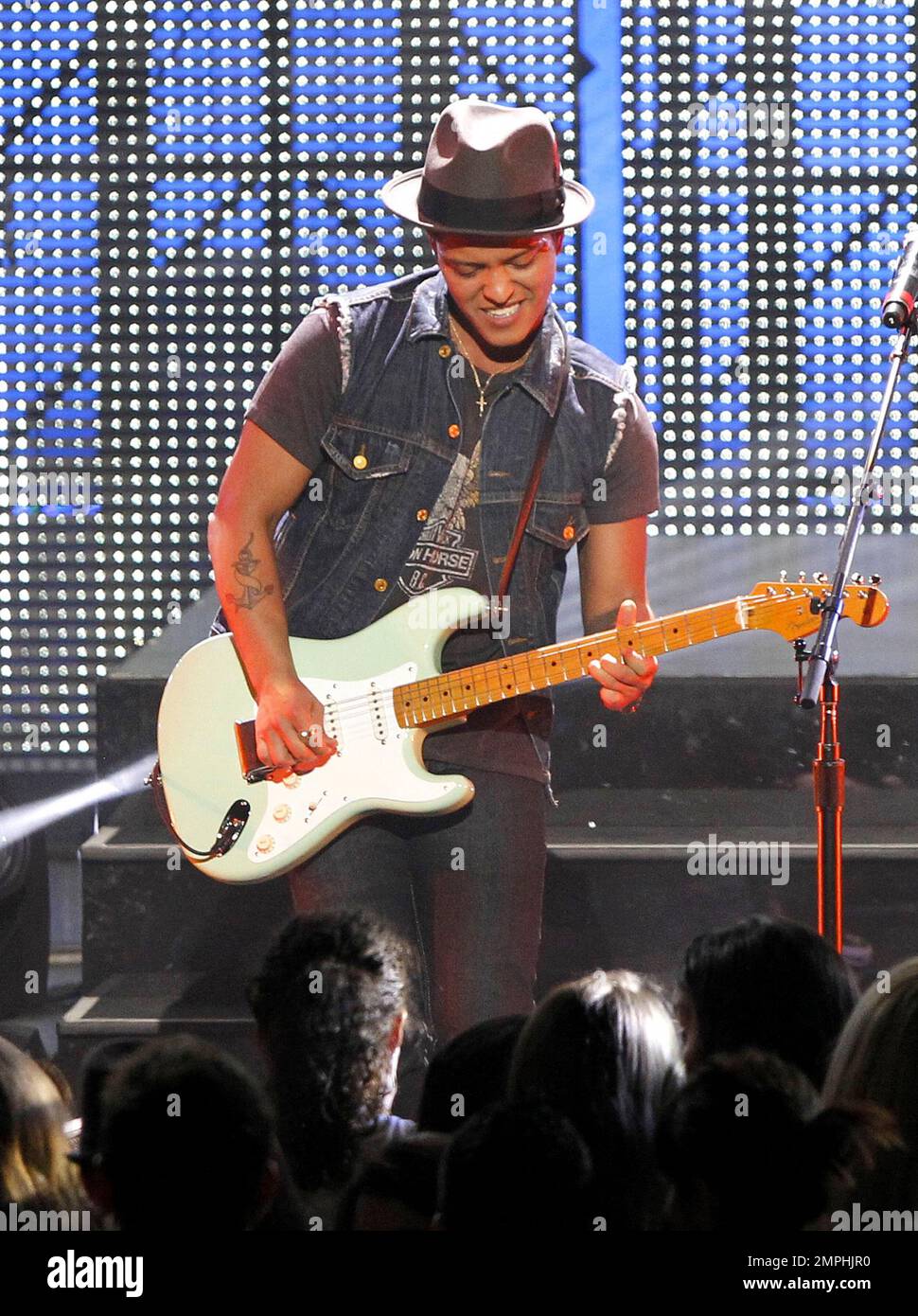 Bruno Mars performs live in concert at the Fillmore Miami Beach at the ...