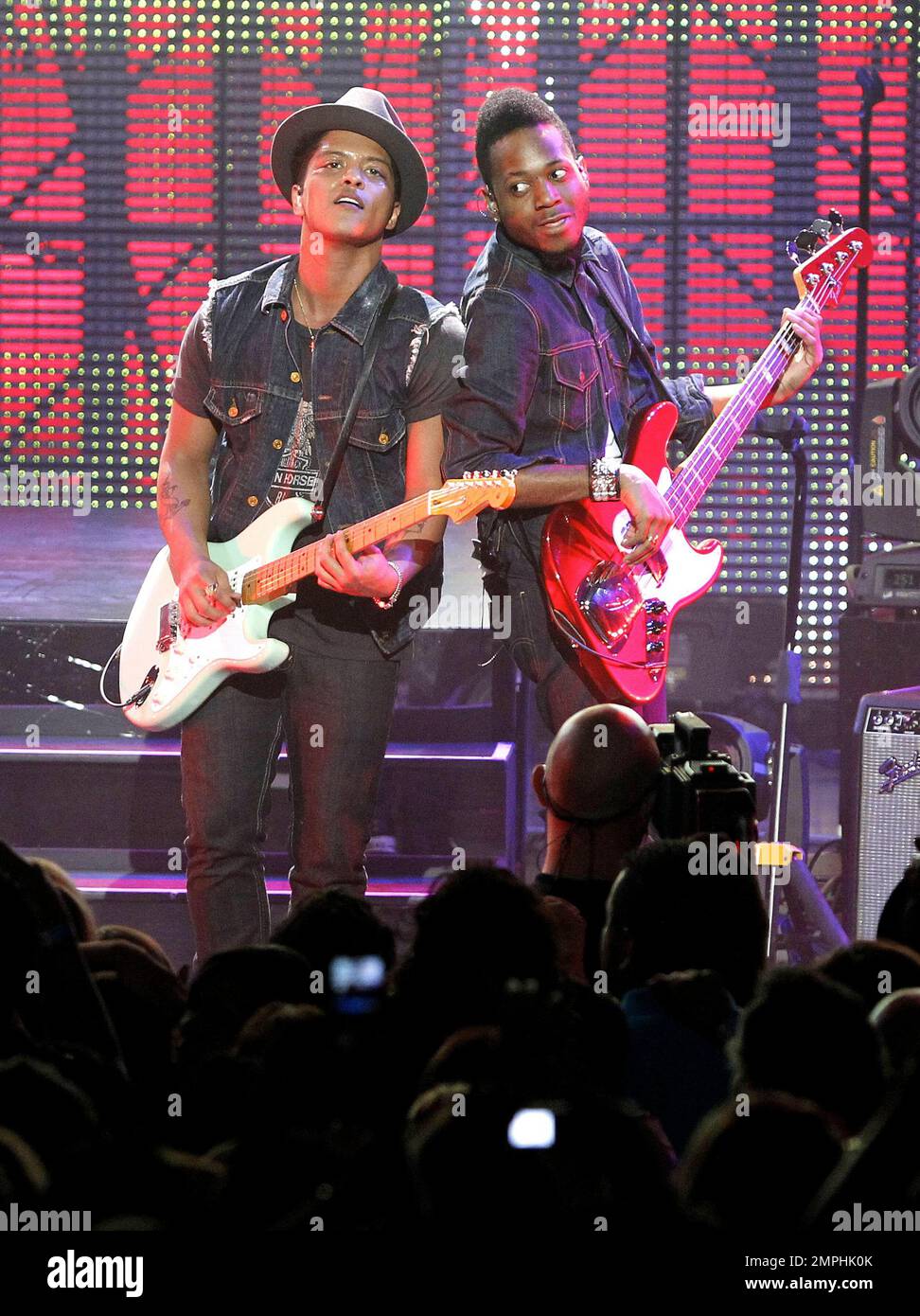 Bruno Mars performs live in concert at the Fillmore Miami Beach at the ...