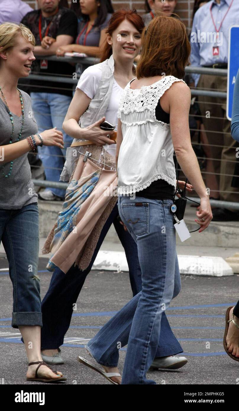 EXCLUSIVE!! Bryce Dallas Howard looks cute in a white top and jeans as ...