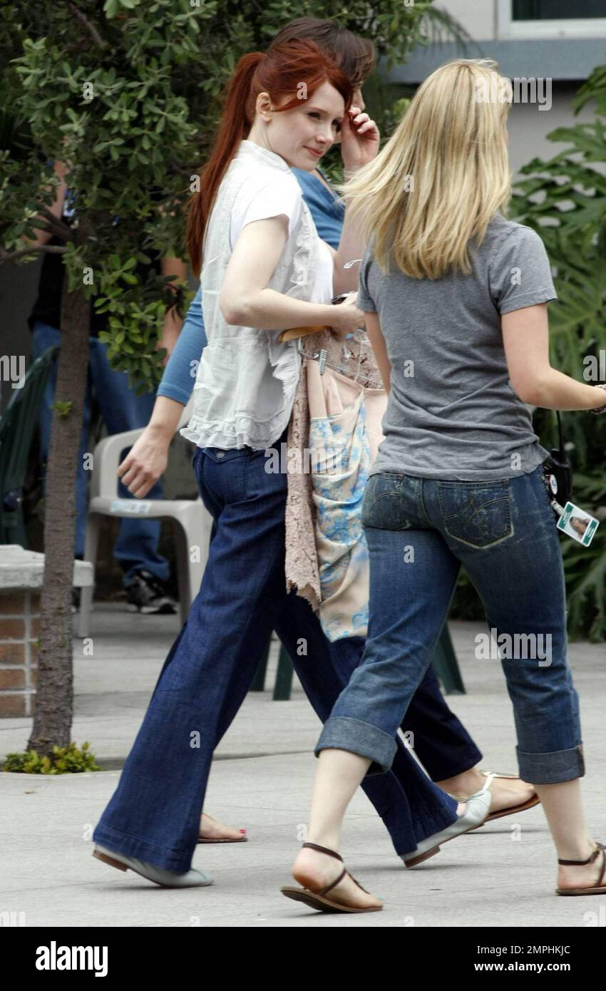 EXCLUSIVE!! Bryce Dallas Howard looks cute in a white top and jeans as ...