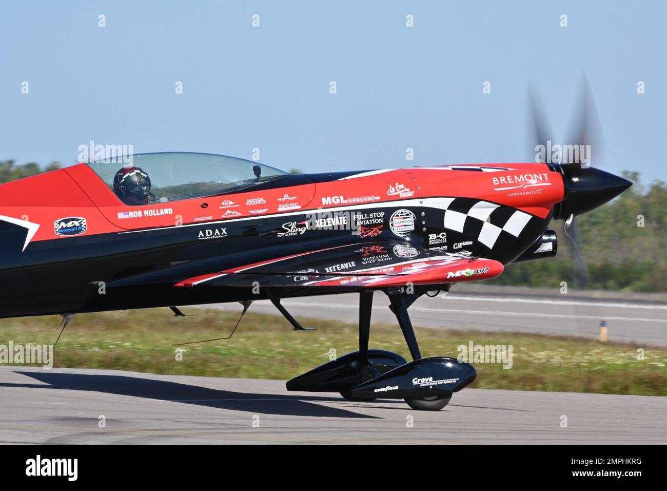 JACKSONVILLE, FL. (Oct. 21, 2022) Rob Holland taxis in his custom built ...