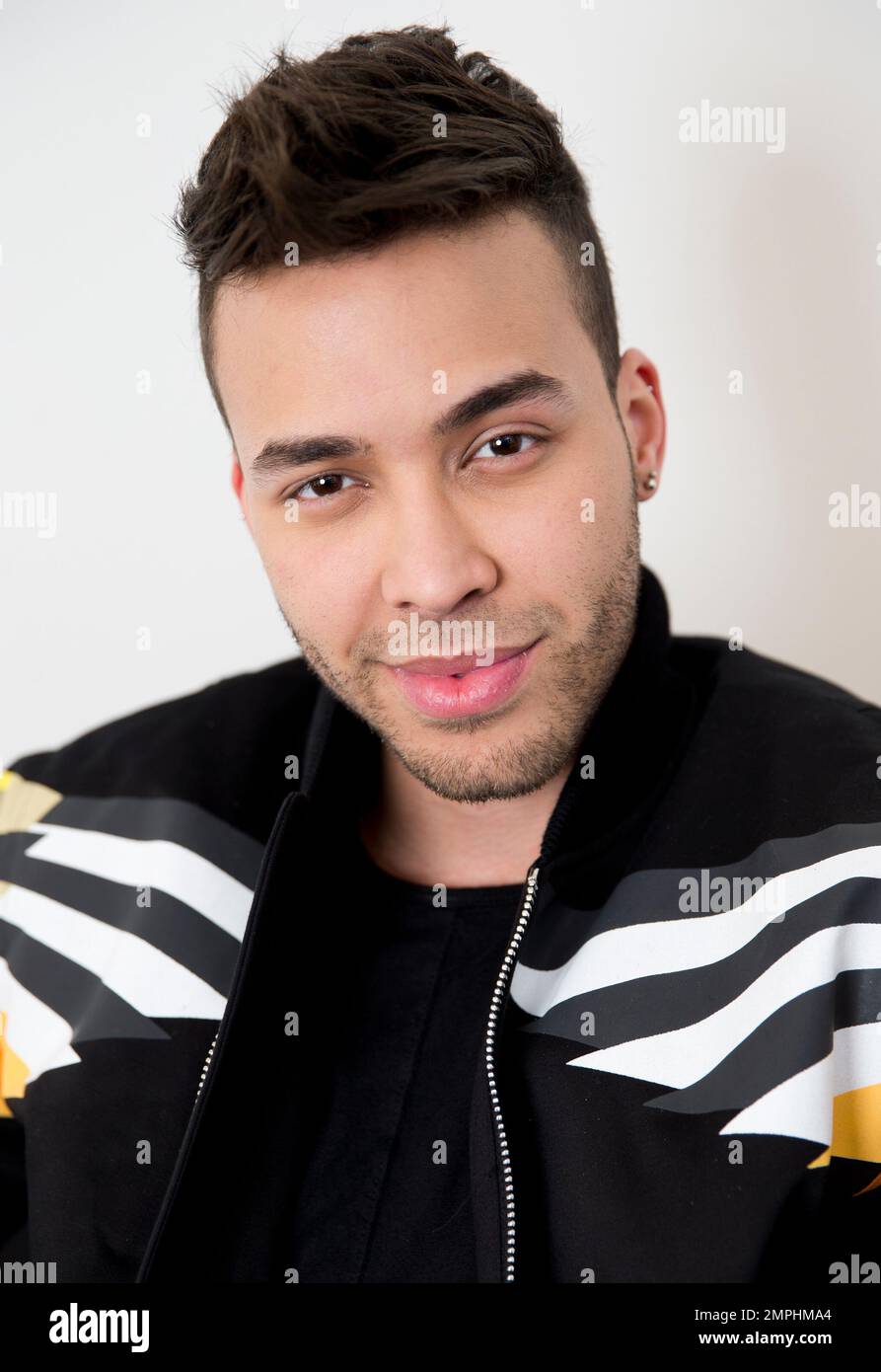 Singer Prince Royce appears during a portrait session on Monday ...