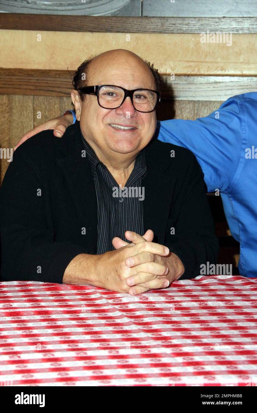 Danny DeVito attends an event celebrating Planet Hollywood's purchase ...