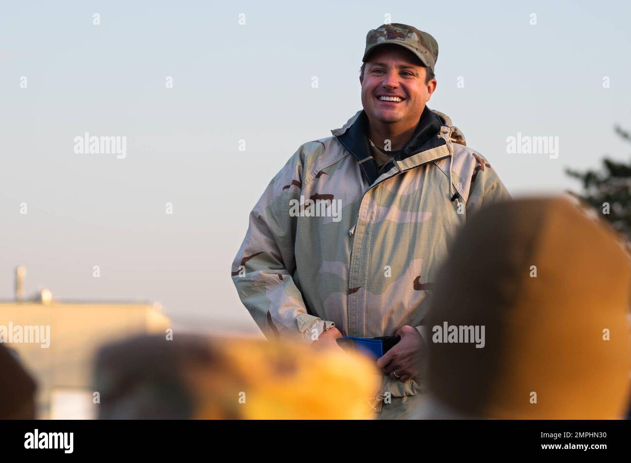U.S. Air Force Col. Vincent Livie, 375th Operations Group commander ...