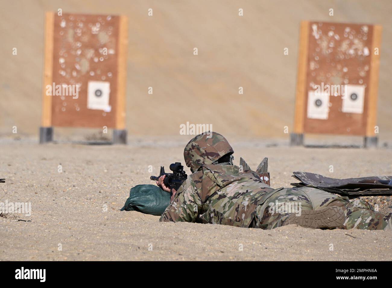 The 101st SC Battalions were on the Fort Dix Range Complex on Range 20 ...