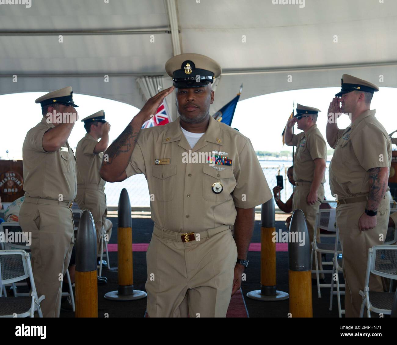 HONOLULU (Oct. 21, 2022) – Chief Navy Counselor Demetrios Graham, from ...