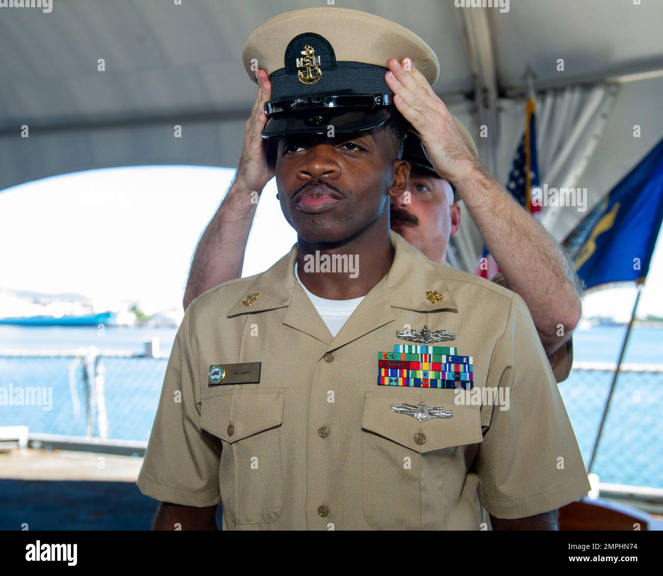 HONOLULU (Oct. 21, 2022) – Chief Yeoman Nigel Lampkin, from Blackshear ...