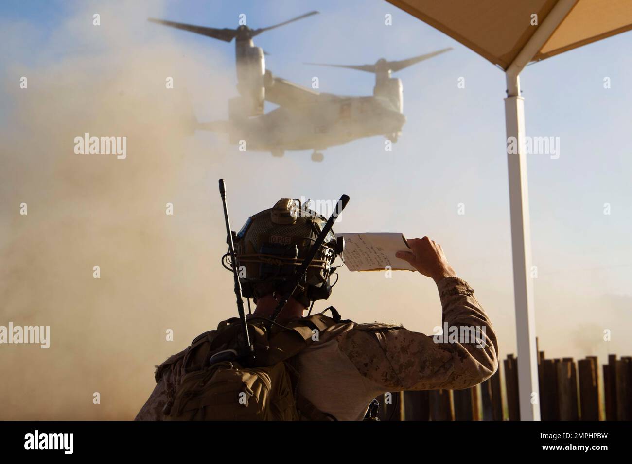 U.S. Marine Corps Gunnery Sgt. Thomas Dye, a prospective Weapons and Tactics Instructor (WTI ...