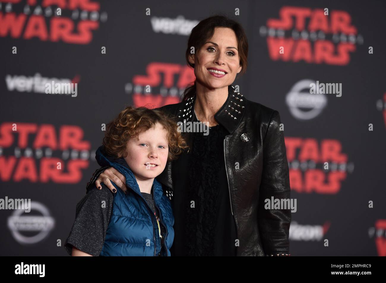 Minnie Driver arrives at the Los Angeles premiere of "Star Wars: The ...