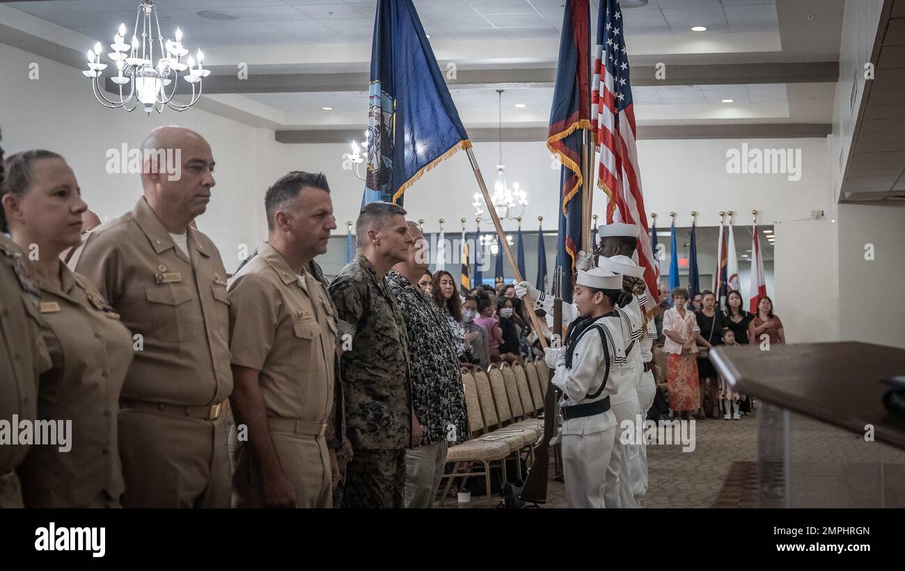NAVAL BASE GUAM (Oct. 24, 2022) Sailors, civilians, and military ...