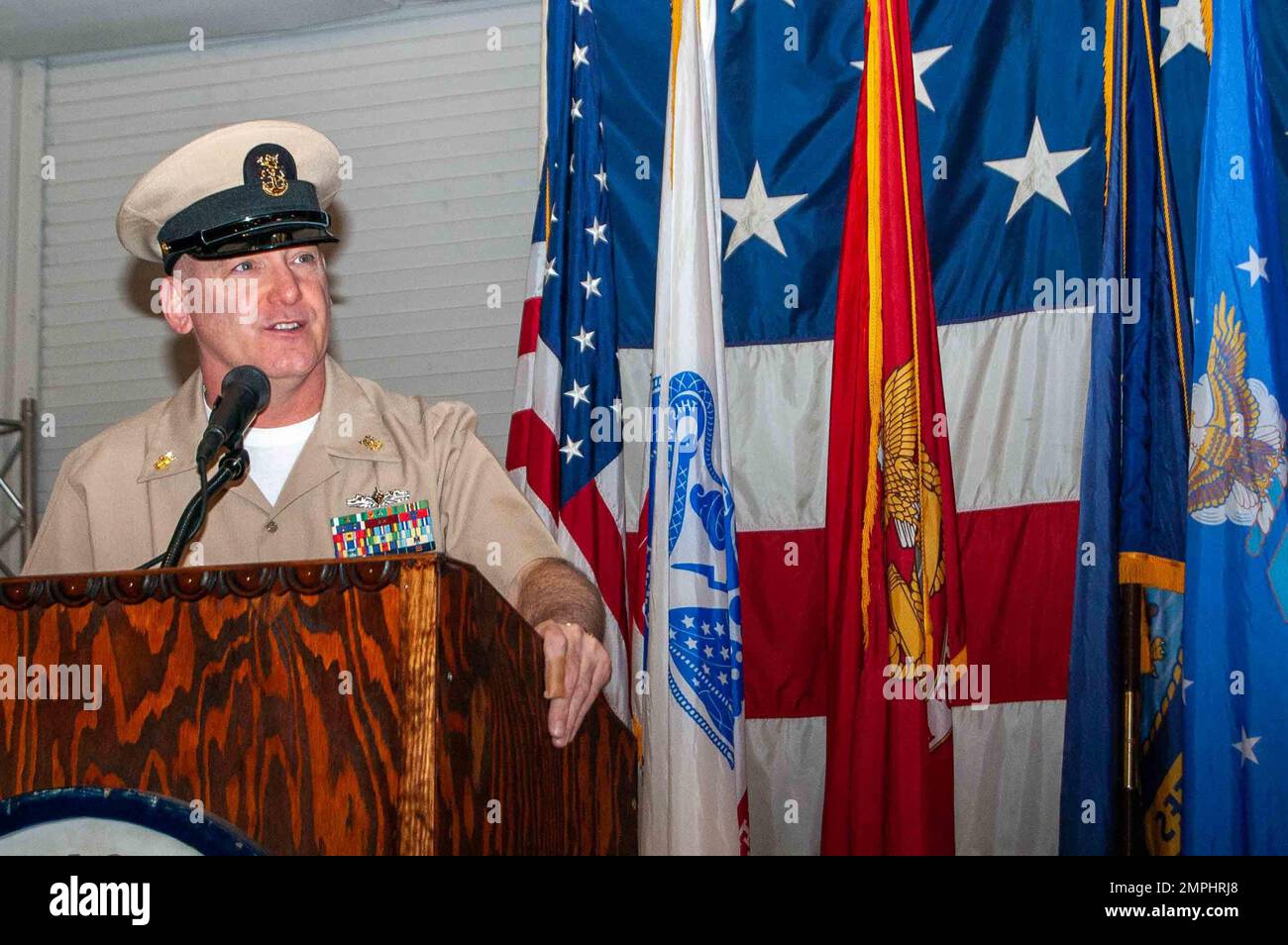 221022-N-YS140-010 Alameda, CA - Master Chief Quartermaster David W ...