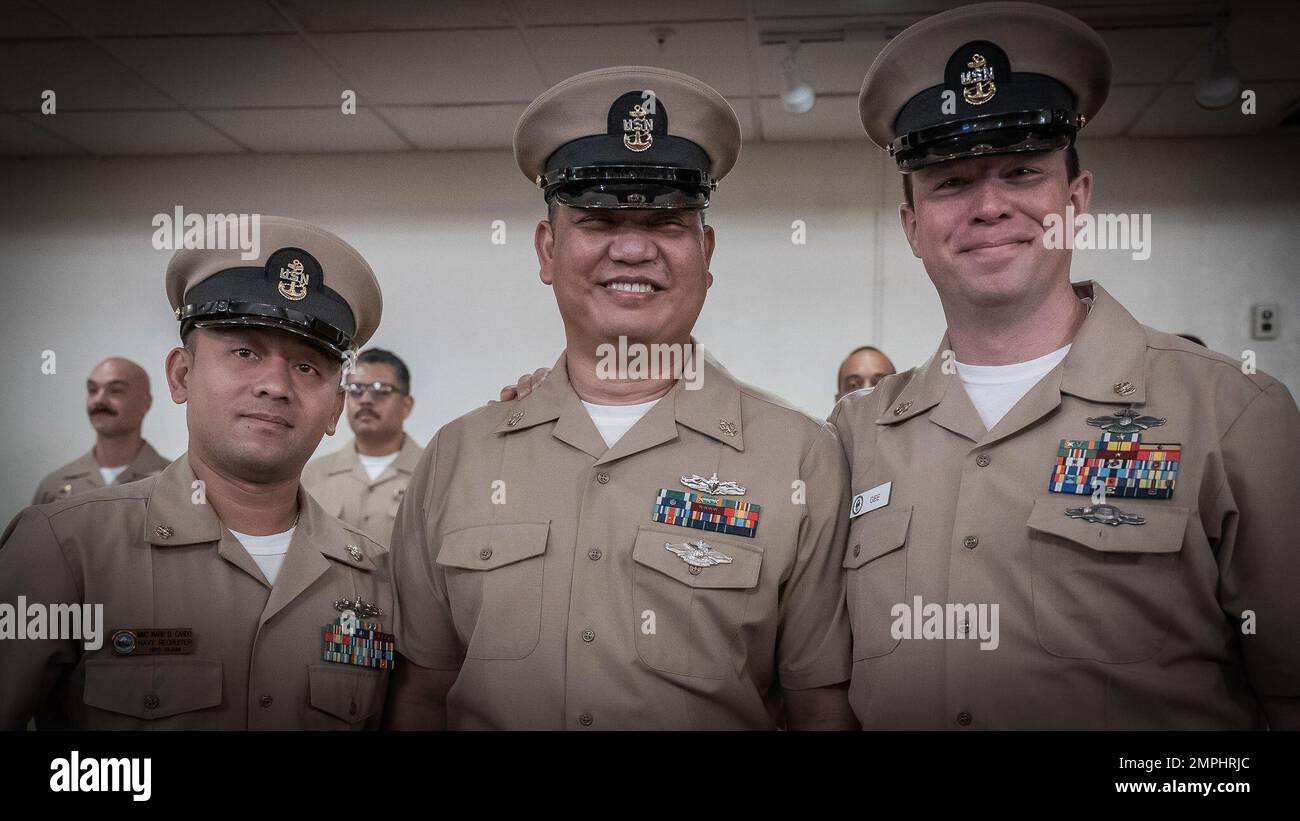 NAVAL BASE GUAM (Oct. 24, 2022) Sailors, civilians, and military ...