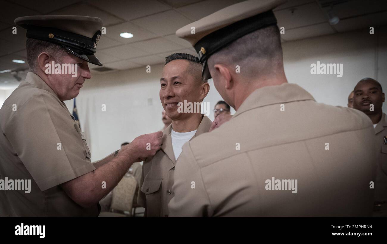 NAVAL BASE GUAM (Oct. 24, 2022) Sailors, civilians, and military ...