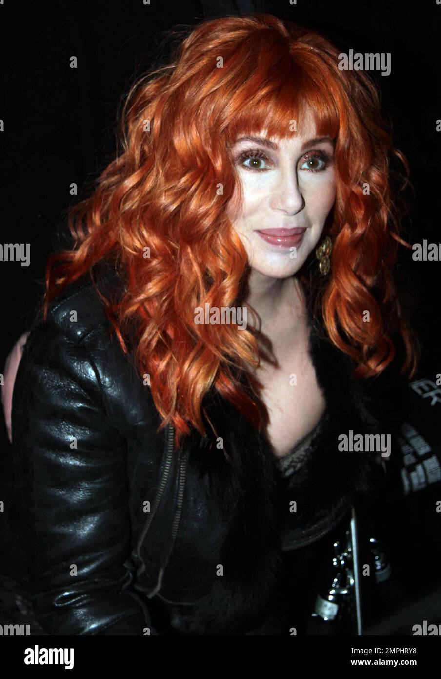 Cher at the UK premiere of "Burlesque" held at the Empire Leicester ...