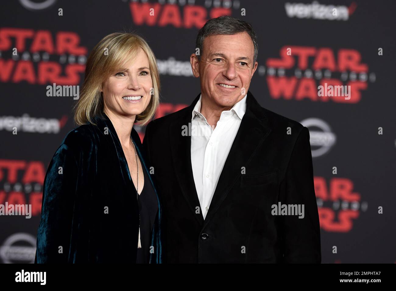 Willow Bay and Bob Iger arrive at the Los Angeles premiere of "Star ...