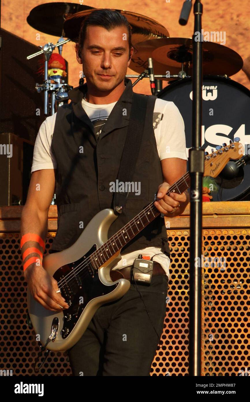 Gavin Rossdale of rock band Bush performs live on the main stage at ...