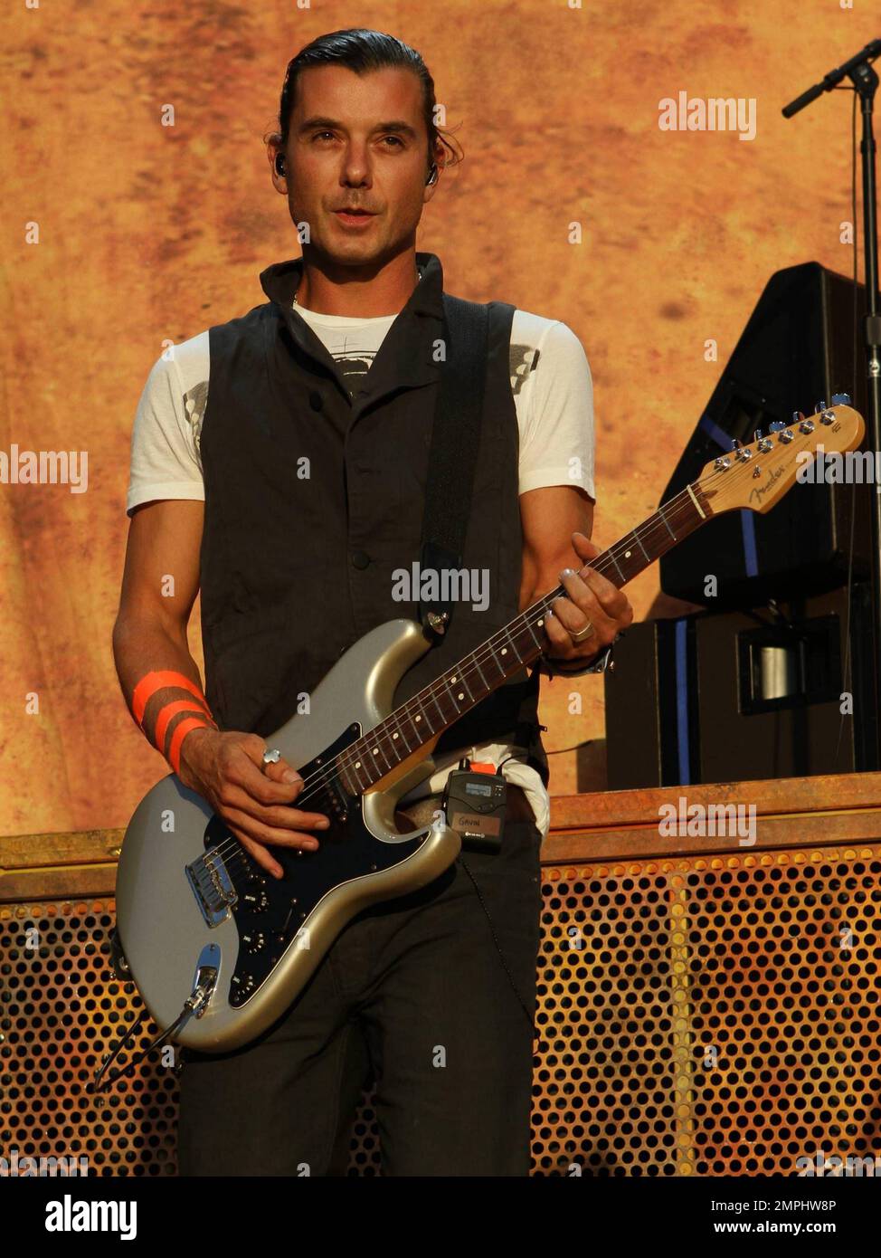 Gavin Rossdale of rock band Bush performs live on the main stage at ...
