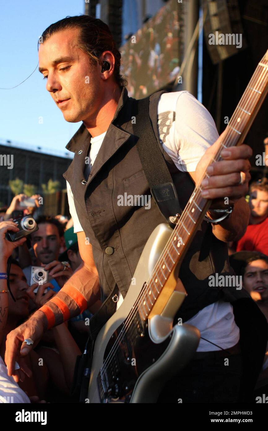 Gavin Rossdale of rock band Bush performs live on the main stage at ...