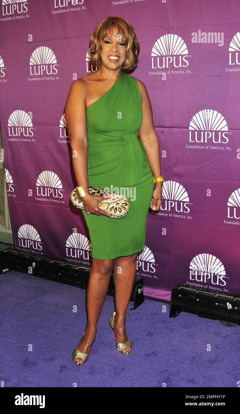 Gayle King at the Lupus Foundation Butterfly Gala in New York, NY. 11th ...