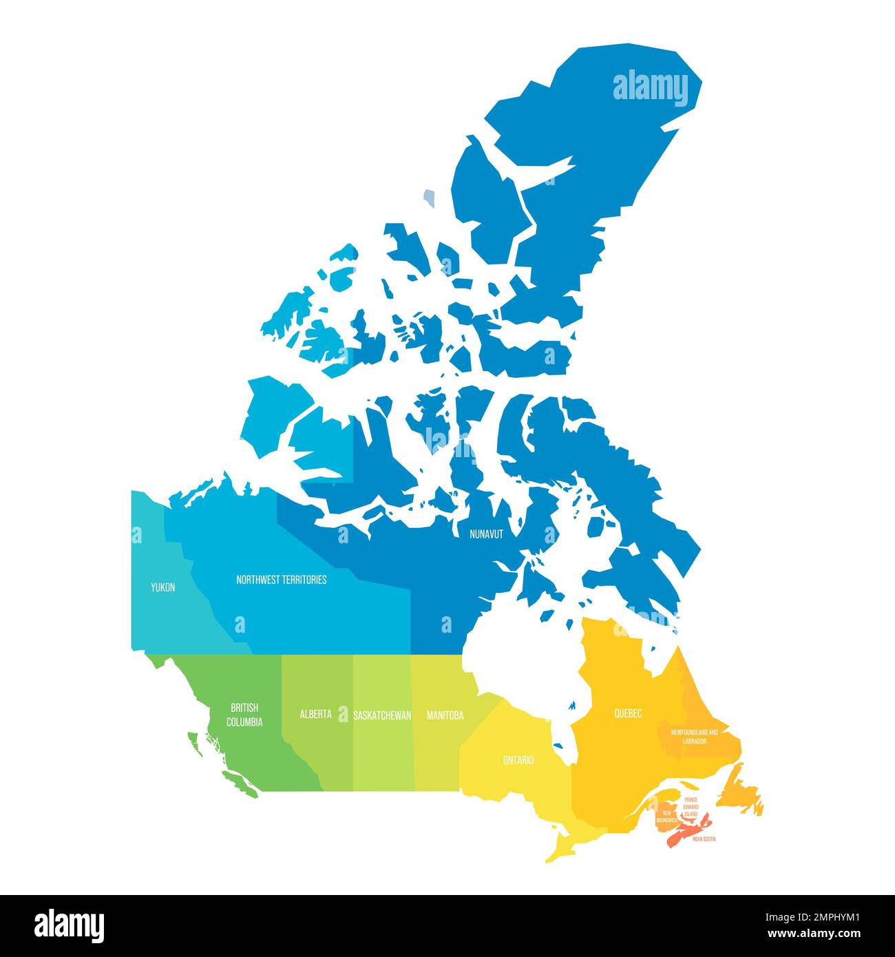 Canada political map of administrative divisions Stock Vector Image ... Canada political map of administrative divisions Stock Vector Image ...