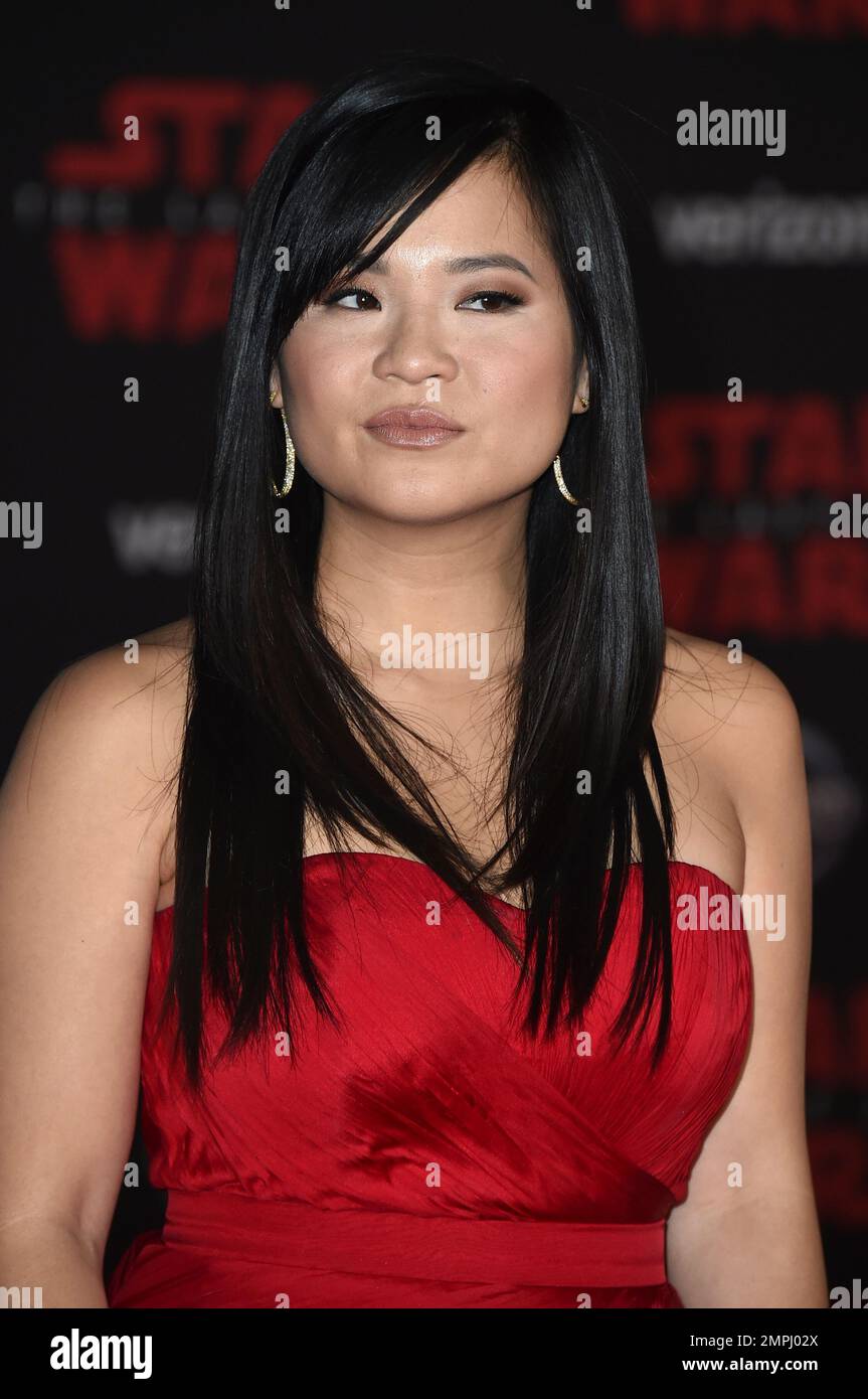 Kelly Marie Tran arrives at the Los Angeles premiere of "Star Wars: The ...