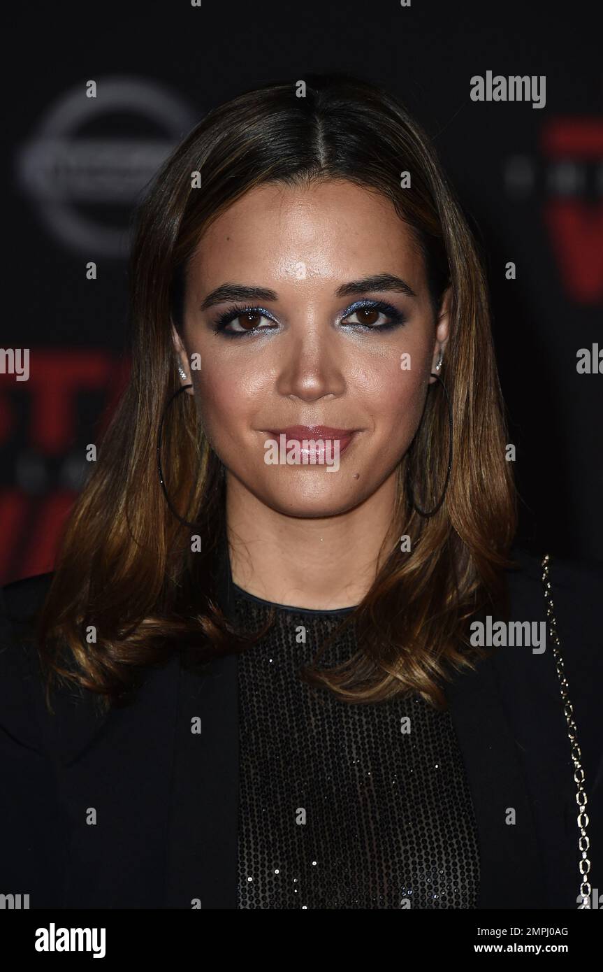 Georgie Flores arrives at the Los Angeles premiere of "Star Wars: The ...