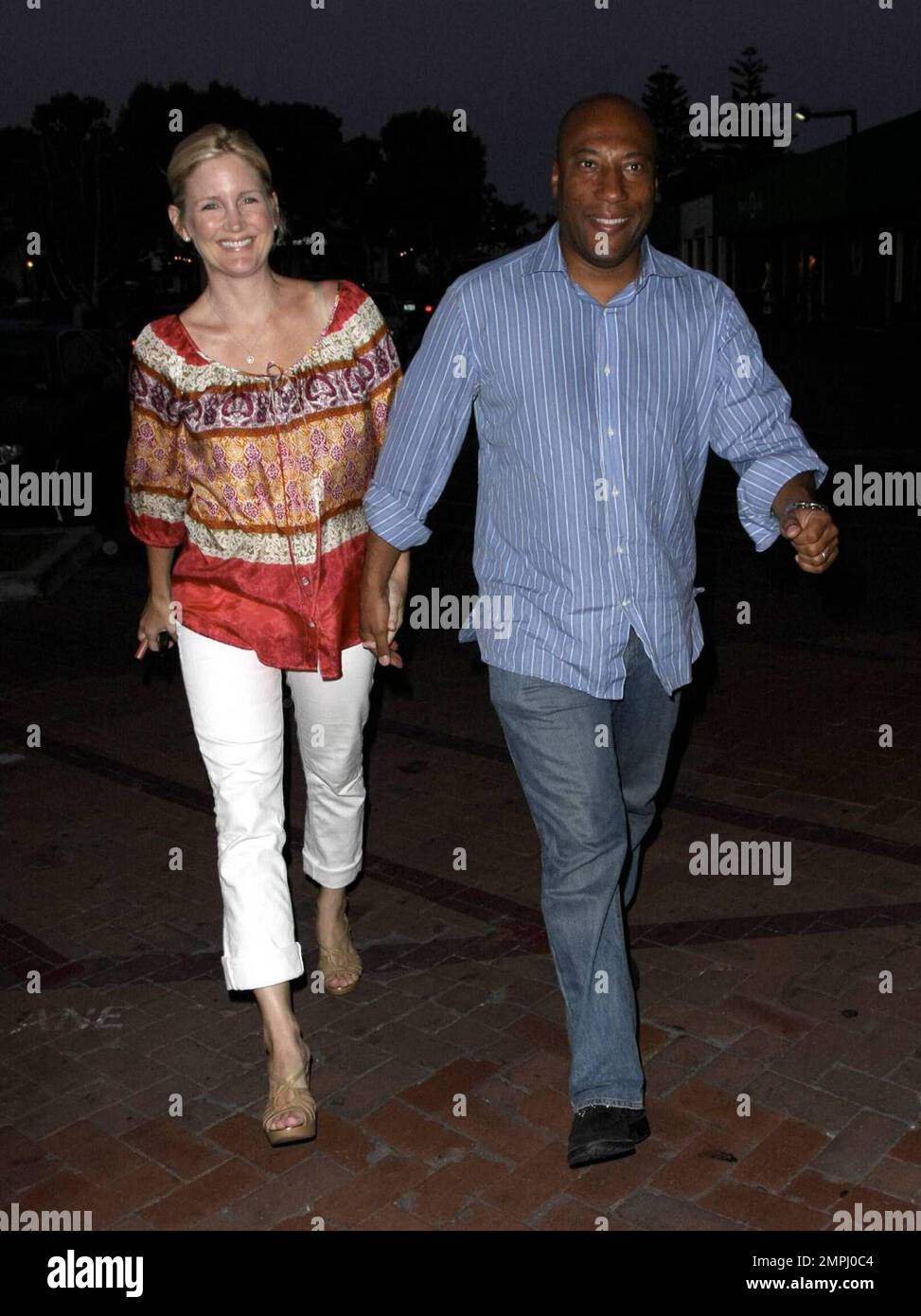 - Byron Allen and wife Jennifer Lucas head out for dinner at the ...