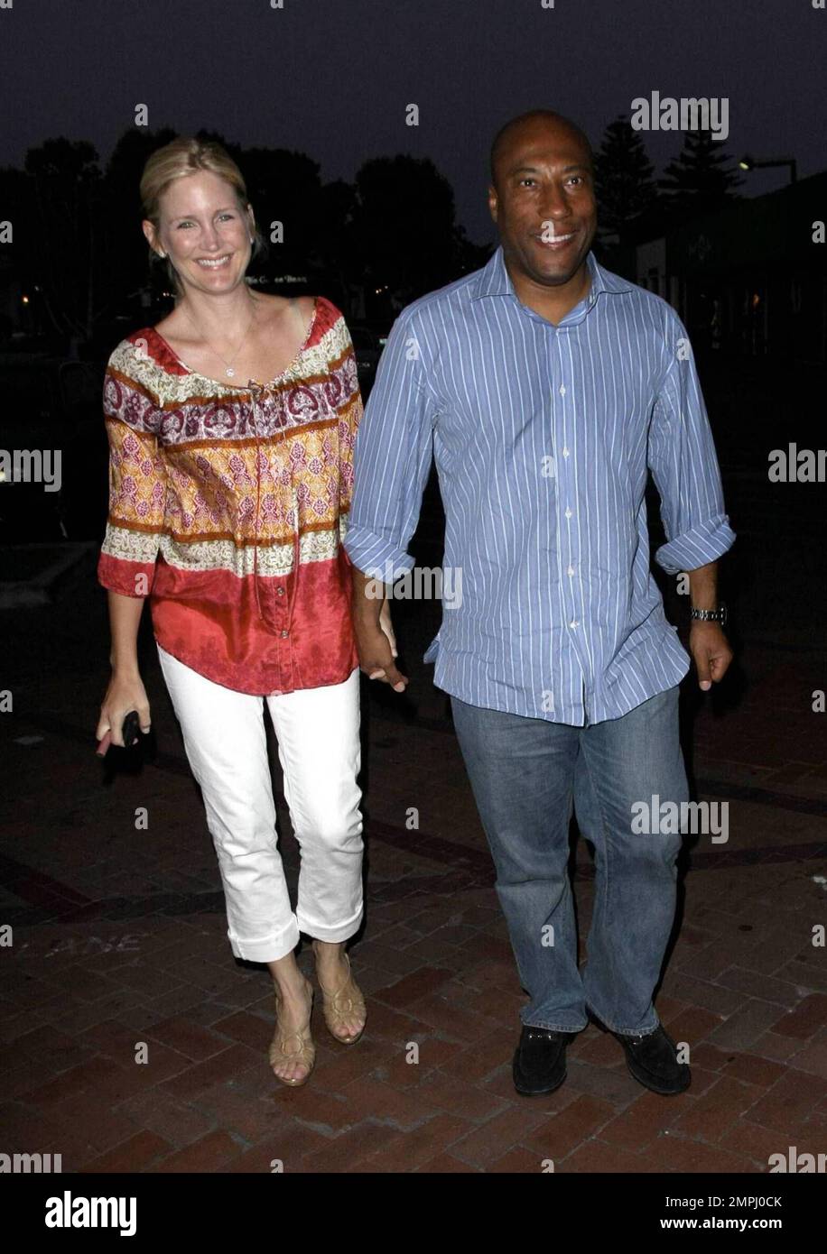 - Byron Allen and wife Jennifer Lucas head out for dinner at the ...
