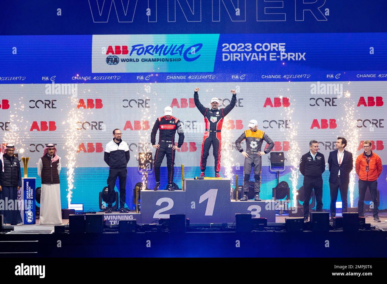 DENNIS Jake (gbr), Avalanche Andretti Formula E, Spark-Porsche, Porsche ...