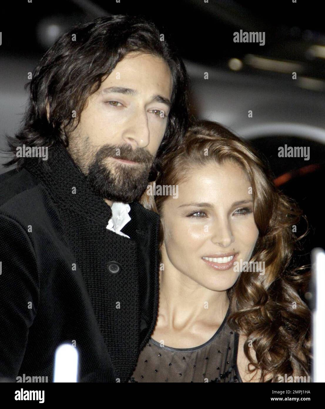 Adrien Brody and fiancee Elsa Pataki the premiere of "Cadillac Records ...