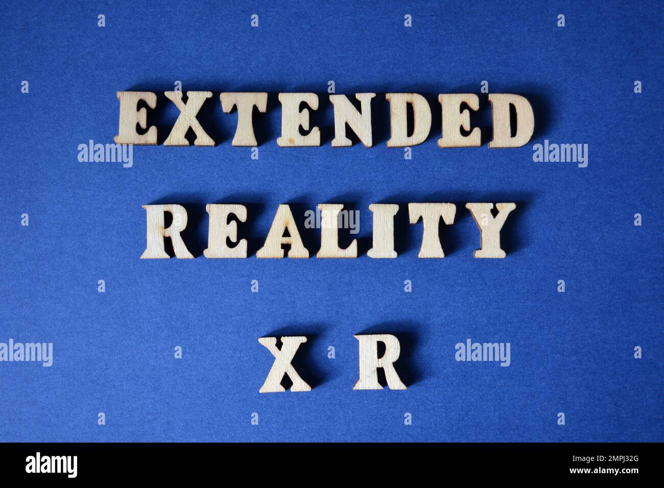 Xr word hi-res stock photography and images - Alamy