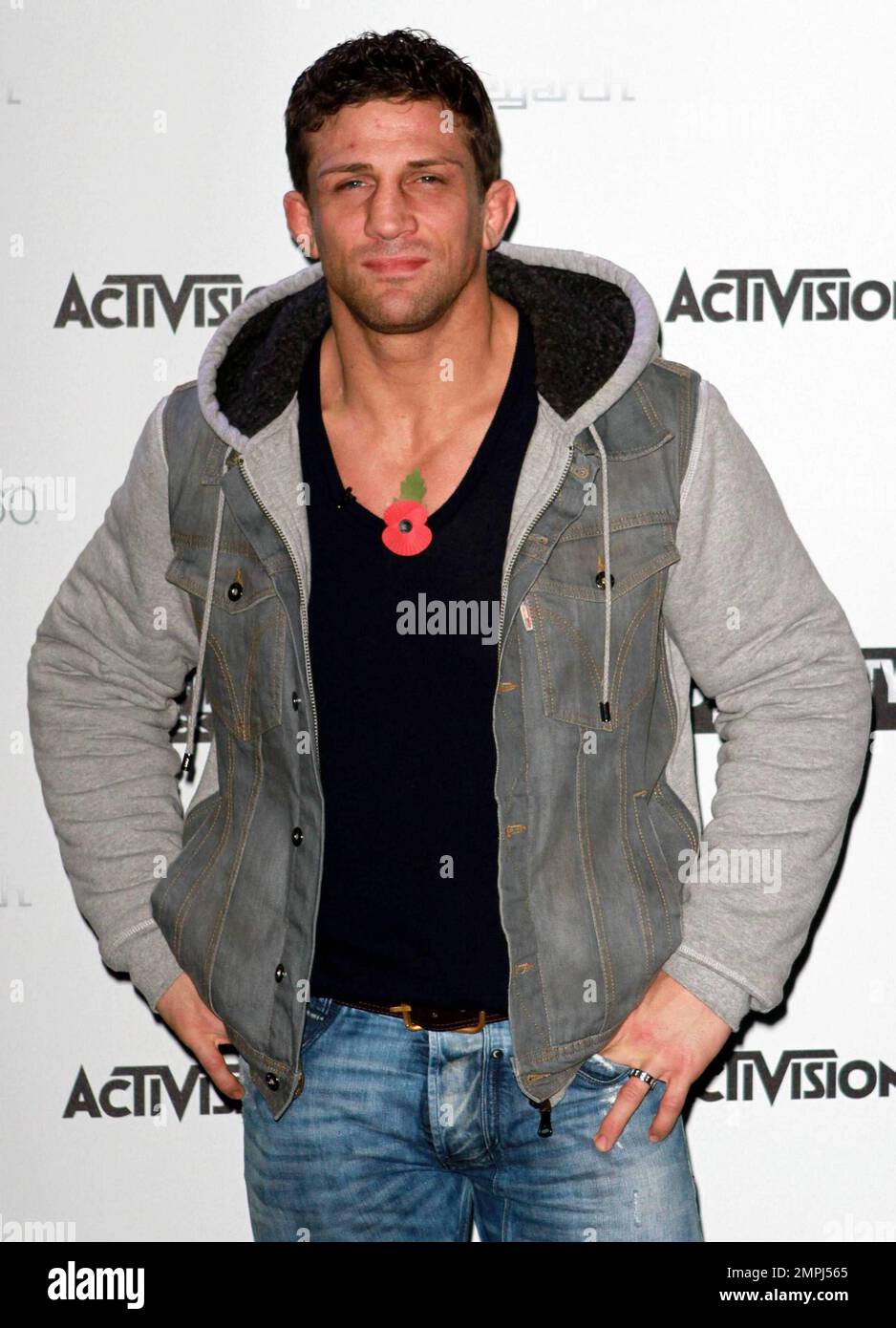 Alex Reid at the Call of Duty Black Ops launch party at Battersea Power ...