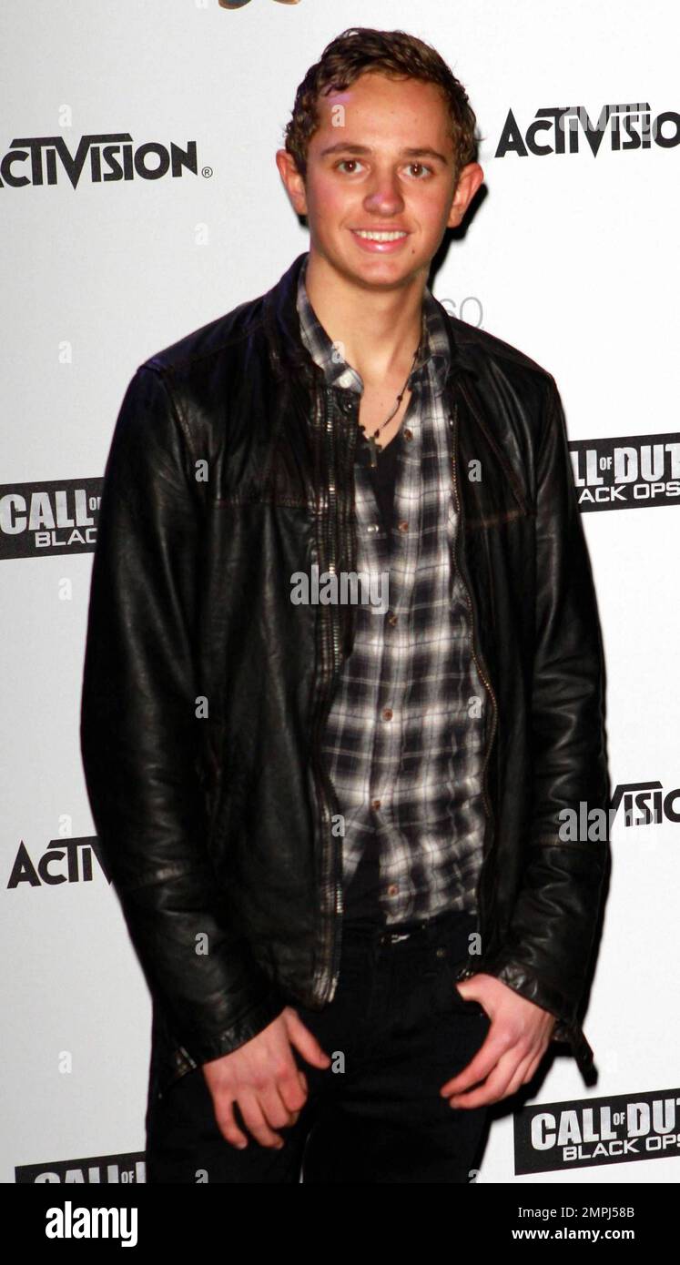 George Linkeke at the Call of Duty Black Ops launch party at Battersea ...