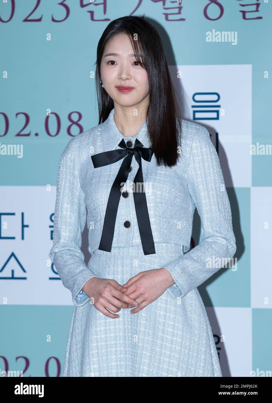 Seoul, South Korea. 31st Jan, 2023. Actress Kim Si-eun, photocall for the film Next Sohee ...