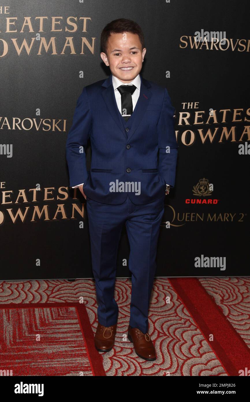 Sam Humphrey attends the world premiere of "The Greatest Showman ...