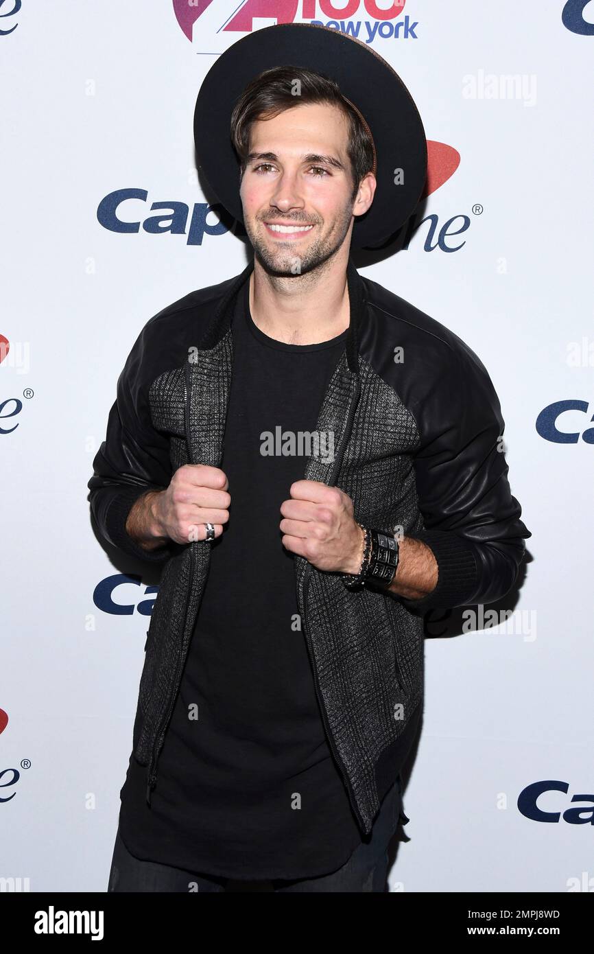 James Maslow attends Z100's iHeartRadio Jingle Ball at Madison Square ...