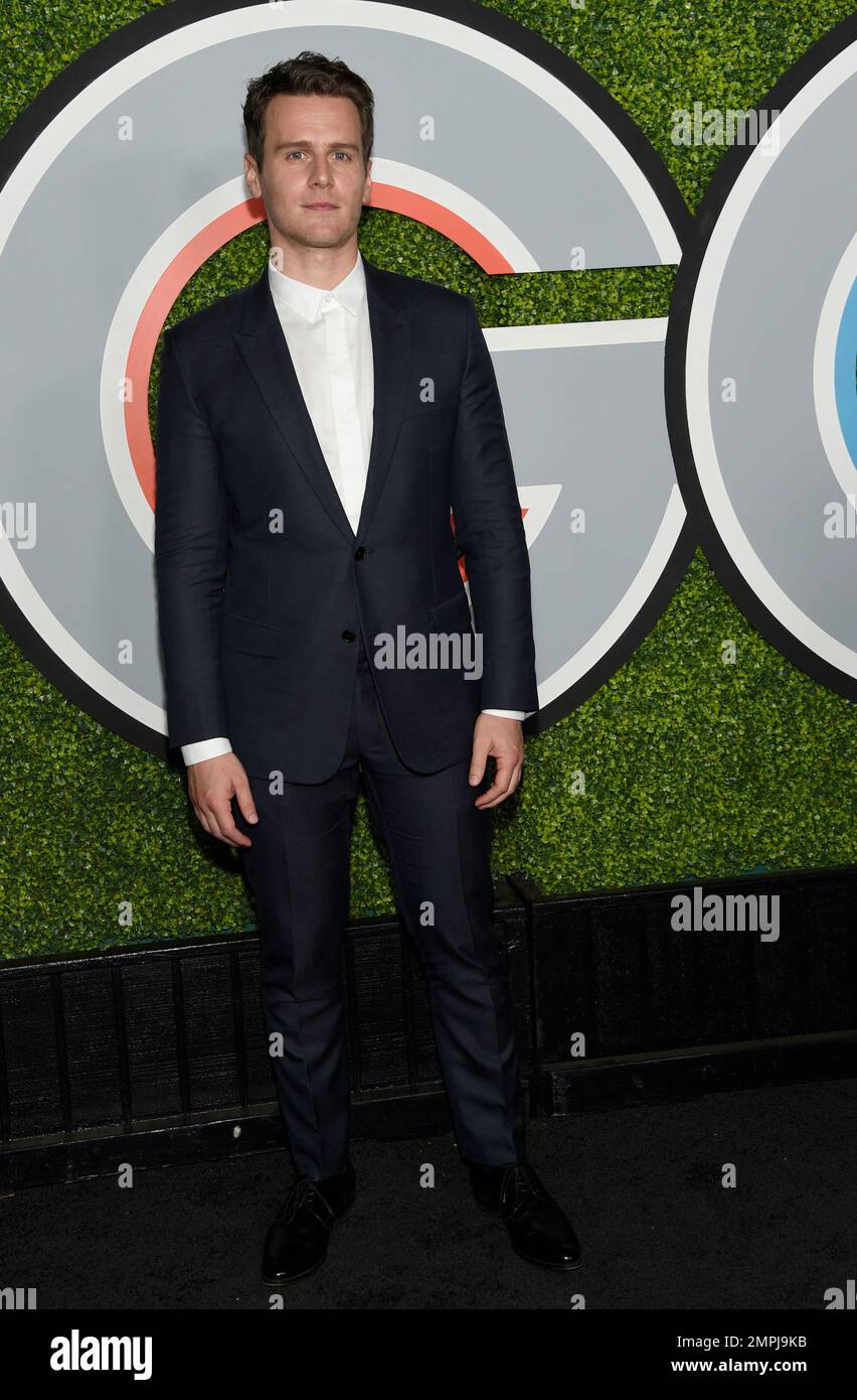Jonathan Groff arrives at the GQ Men of the Year Party at the Chateau ...