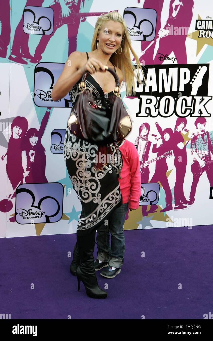 Caprice attends the European premiere of Disney's movie "Camp Rock" at ...