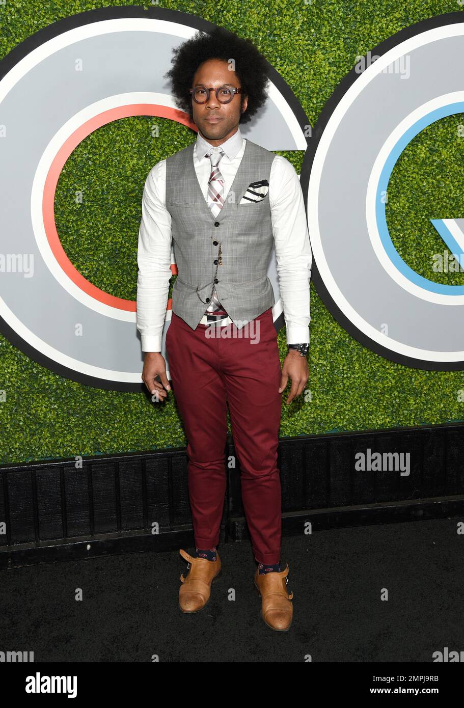 Jonathan Fernandez arrives at the GQ Men of the Year Party at the ...