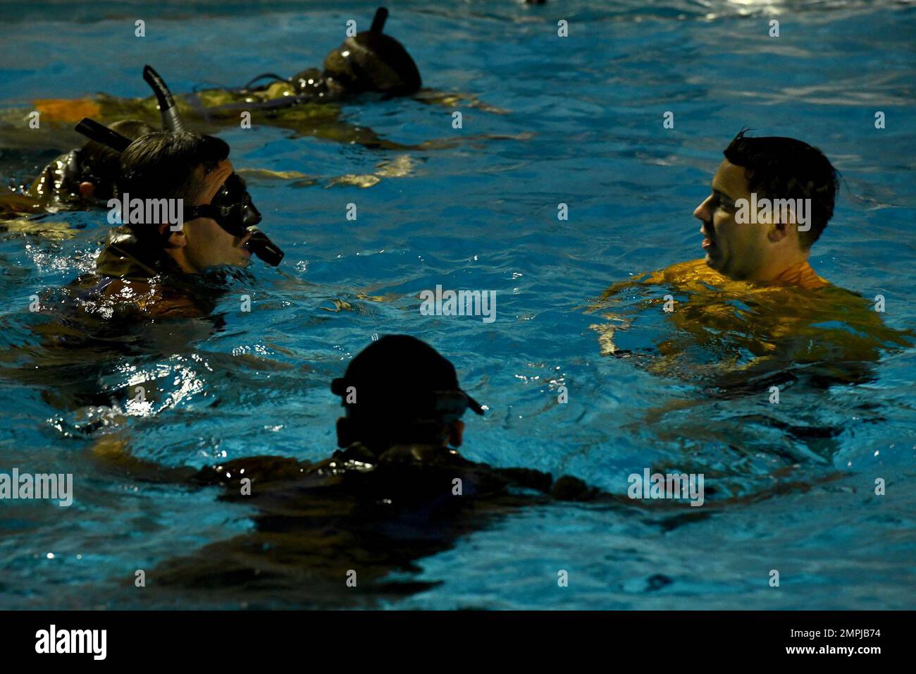 Navy personnel perform High Risk Water Training in preparation for ...