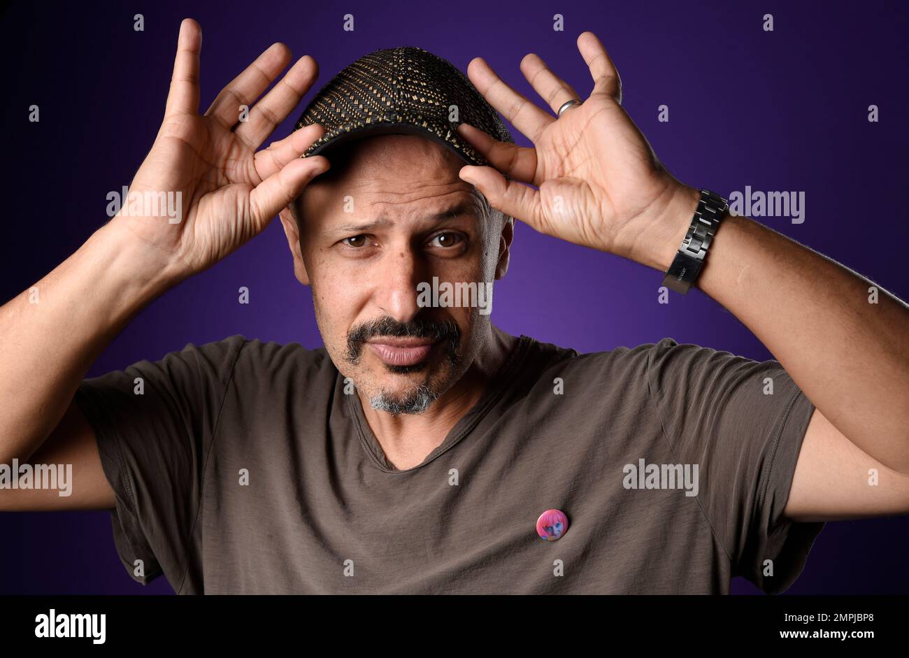 Iranian-American comedian and actor Maz Jobrani poses for a portrait on ...