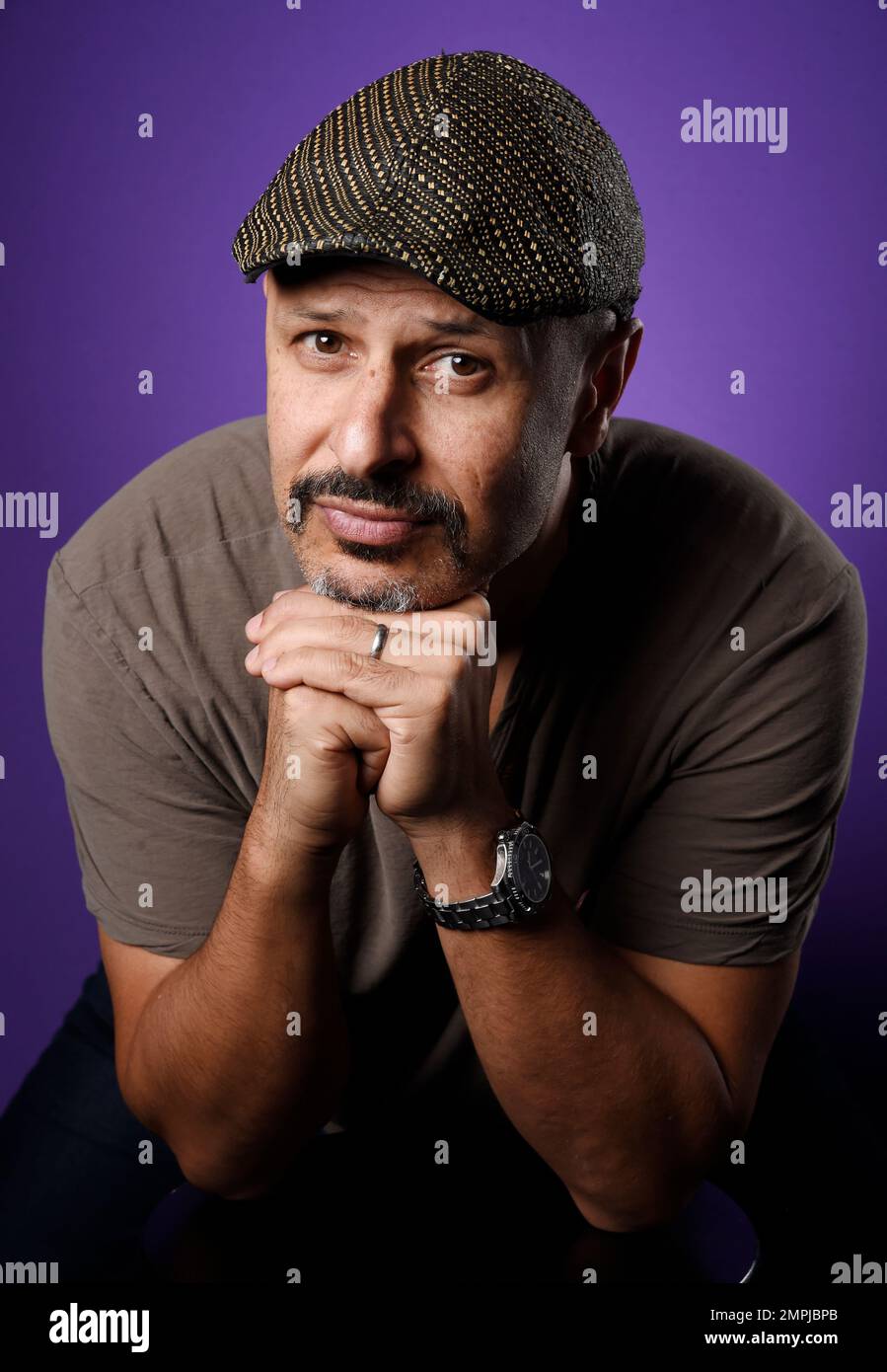 Iranian-American comedian and actor Maz Jobrani poses for a portrait on ...