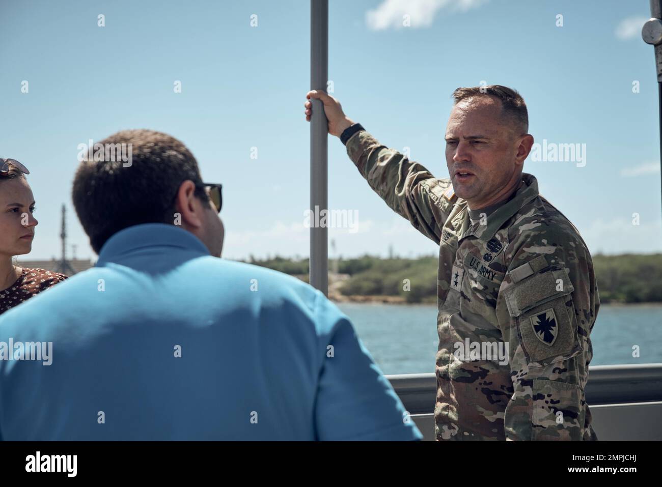 The 8th Theater Sustainment Command’s Commanding General, Maj. Gen ...